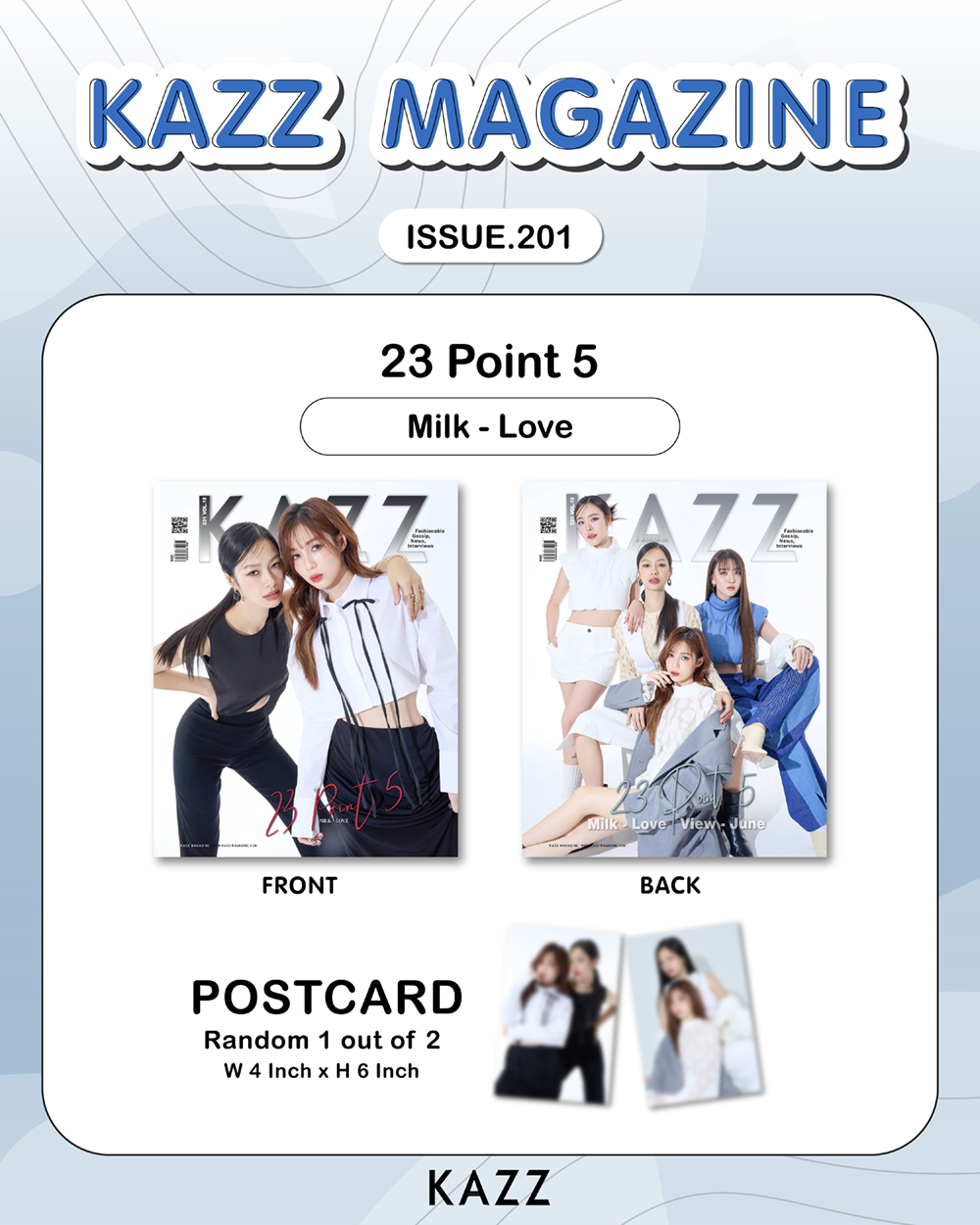 KAZZ 201 23 point 5 – Milk Love – KAZZ Market Worldwide