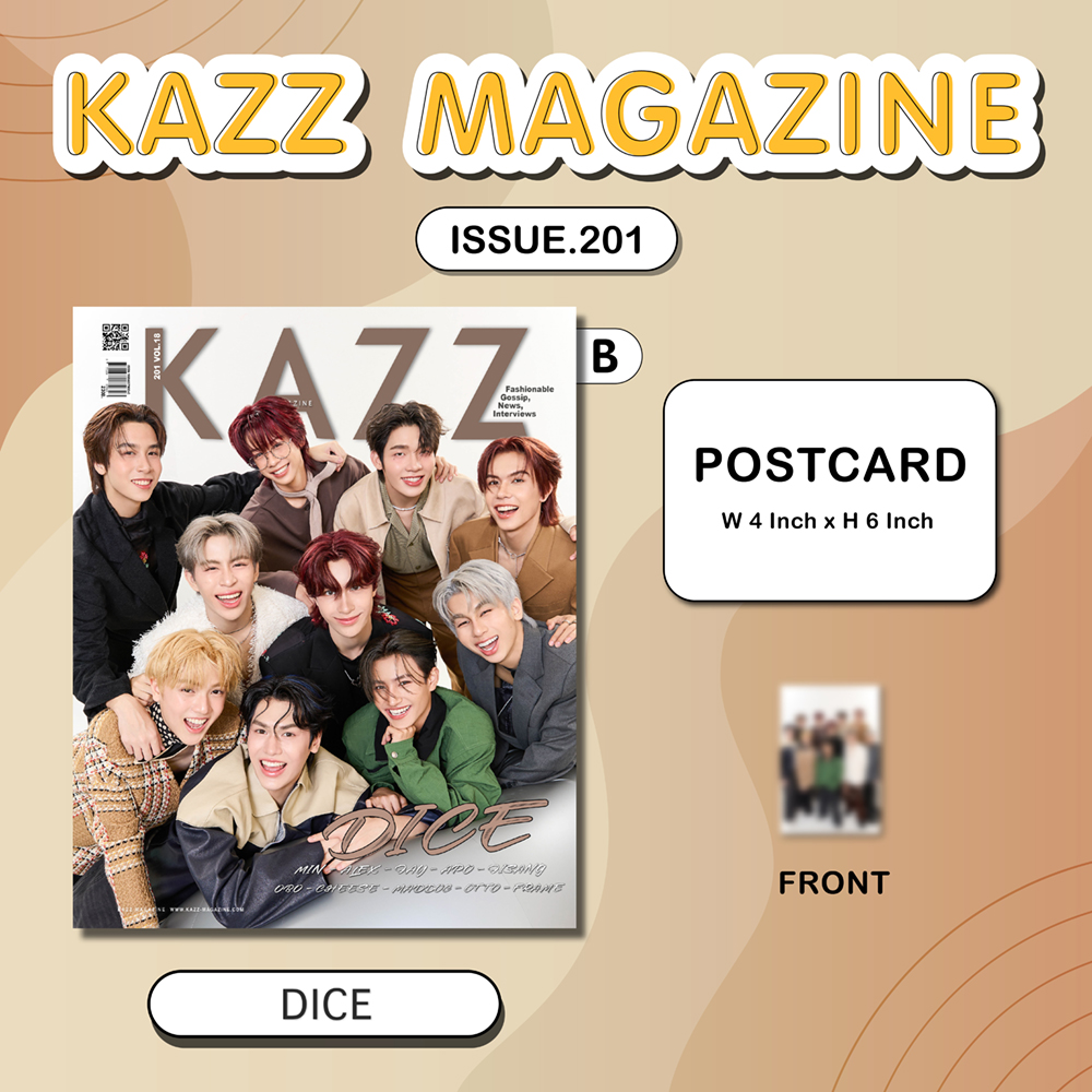 KAZZ 201 DICE – Min Alex Jay Apo Jisang Obo Cheese Maddoc Otto Frame (B ...