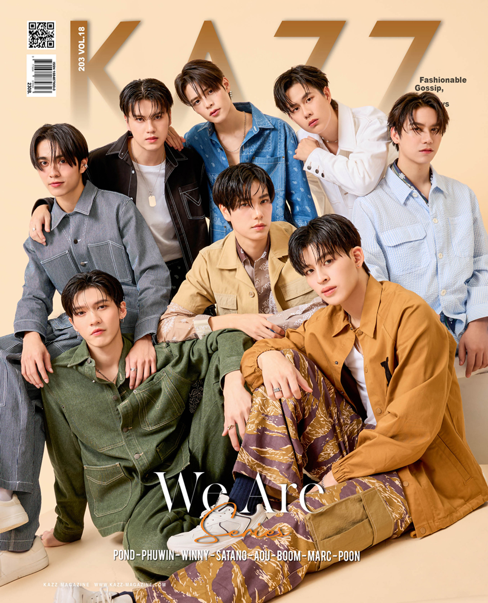KAZZ 203 We Are Series – Pond Phuwin Winny Satang Aou Boom Marc Poon ...